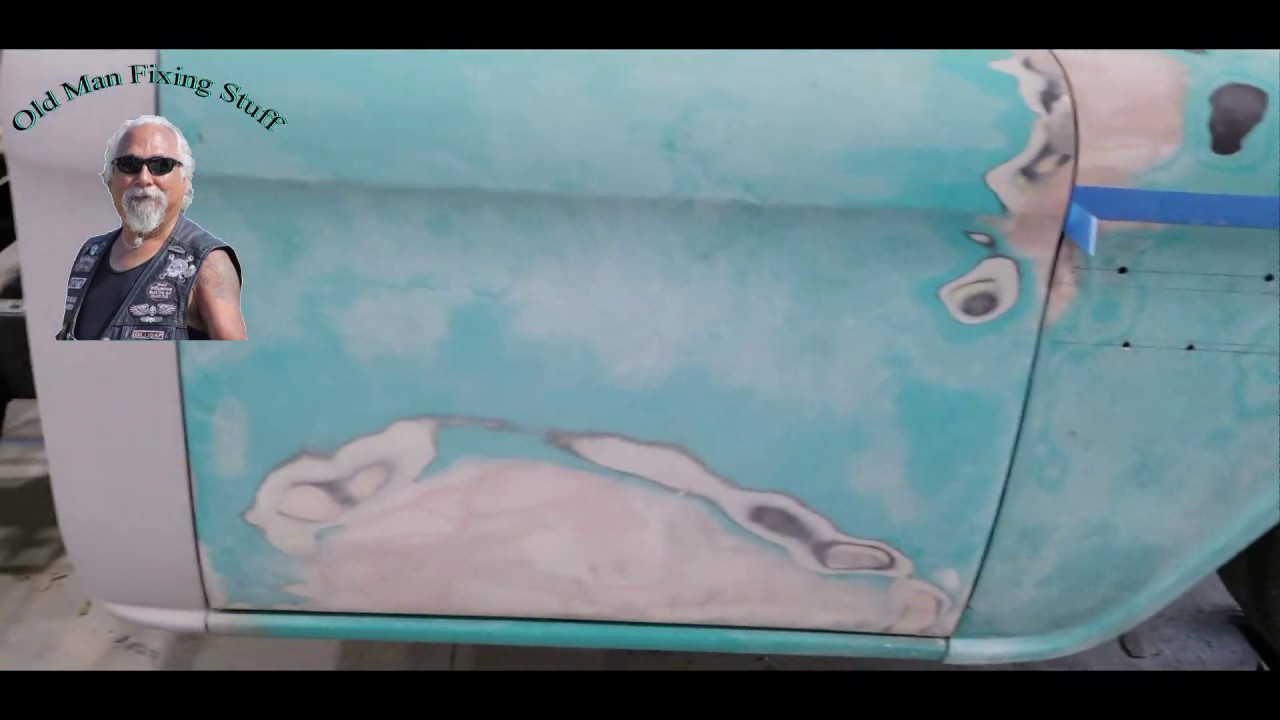 1955 Chevy Truck - Old trick on how to keep the door alignment when you ...