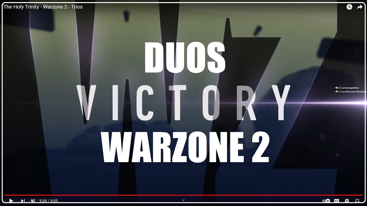 Duos Victory - Warzone 2 - YouTube