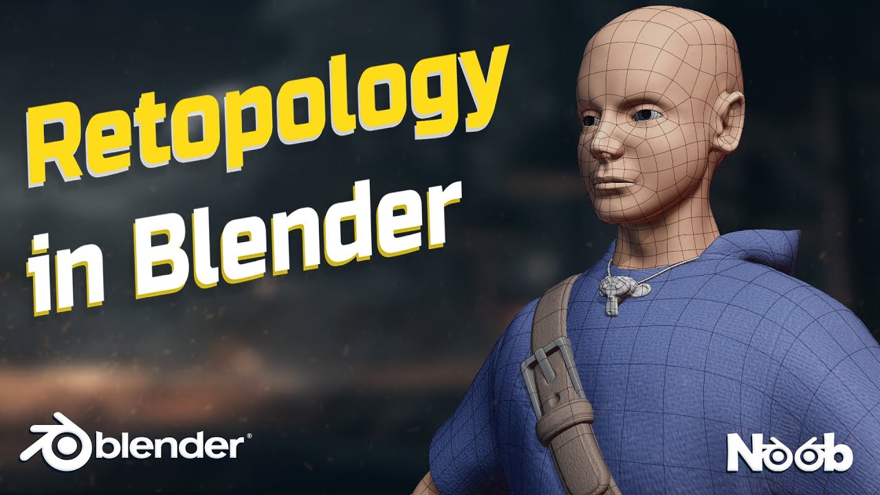 Retopology in Blender - YouTube