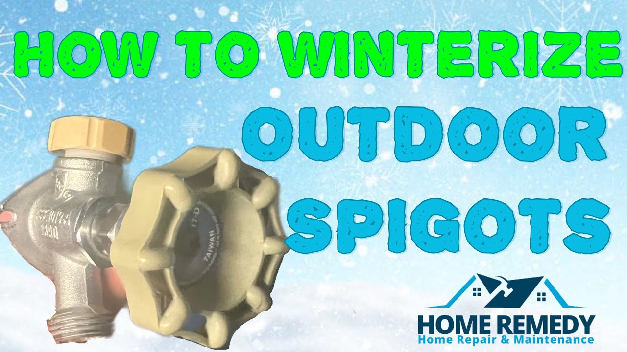 Avoid Costly Repairs: Winterize Outdoor Spigots Fast! - YouTube