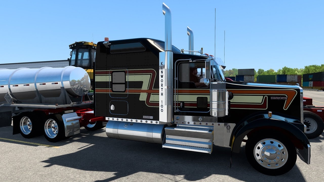 ATS New SCS Kenworth W900 and Chemical Tanker from Rawlins Wyoming to ...
