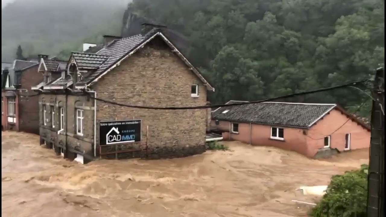 Inondations à Trooz - jeudi 15 juillet 2021 - YouTube
