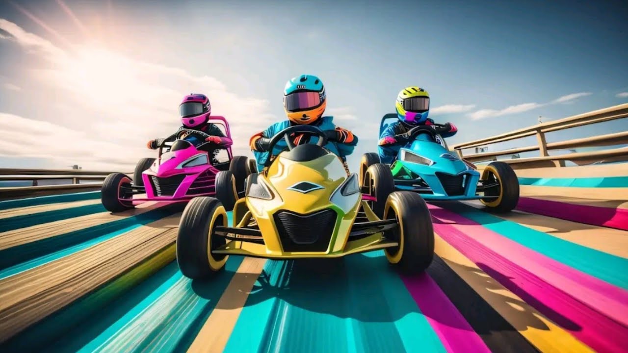 Go Kart Ramp Stunts Game 3D| Car Ramp Stunts Game 3D | Gamers Dream | # ...