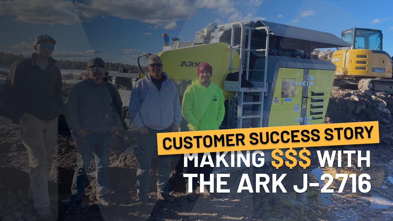 How JMZ Excavating are using their ARK J-2716 jaw crusher to recycle ...