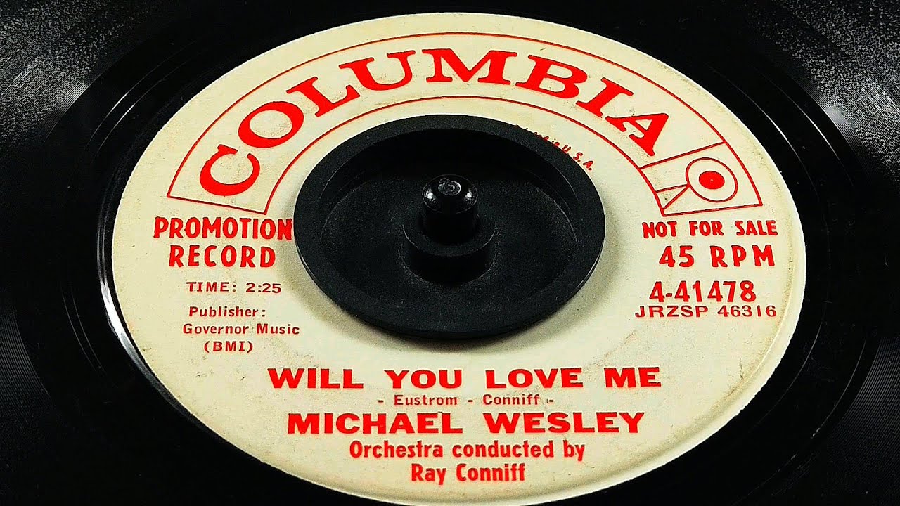Michael Wesley - Will You Love Me (1959) HD - YouTube