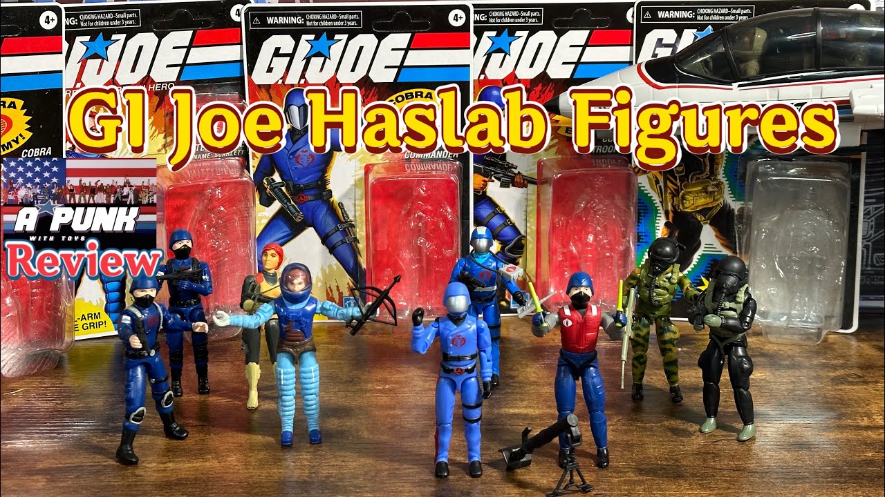 GI Joe Haslab Skystriker Figures Review - YouTube