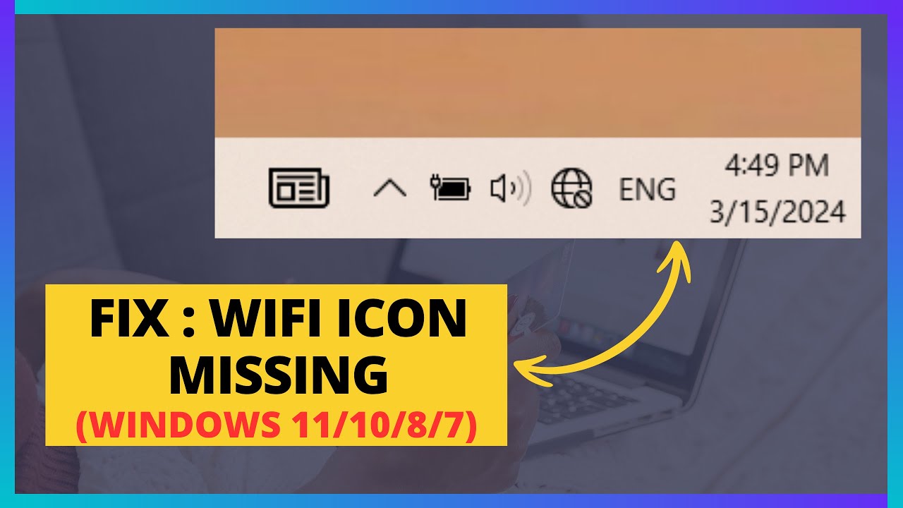 Fix WiFi Icon Not Showing on Laptop | Easy Troubleshooting - YouTube