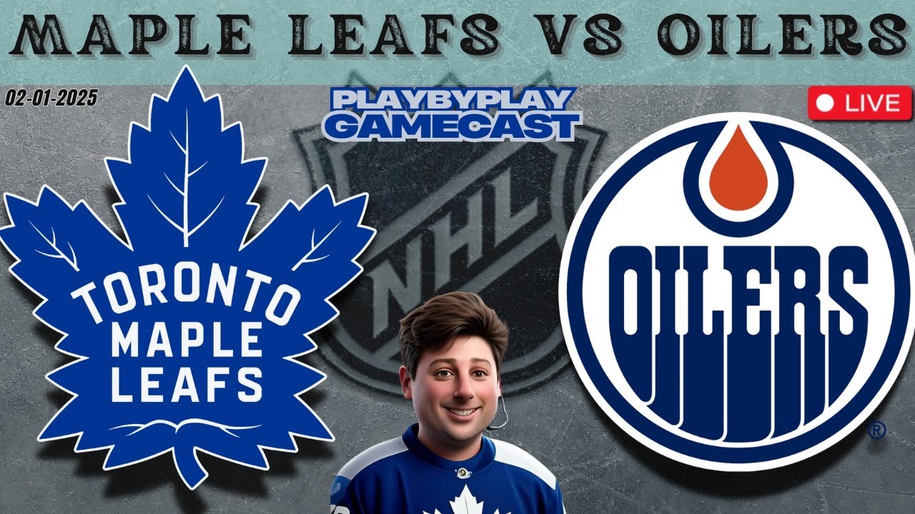 TORONTO MAPLE LEAFS vs Edmonton Oilers in EPIC LIVE NHL Hockey! - YouTube