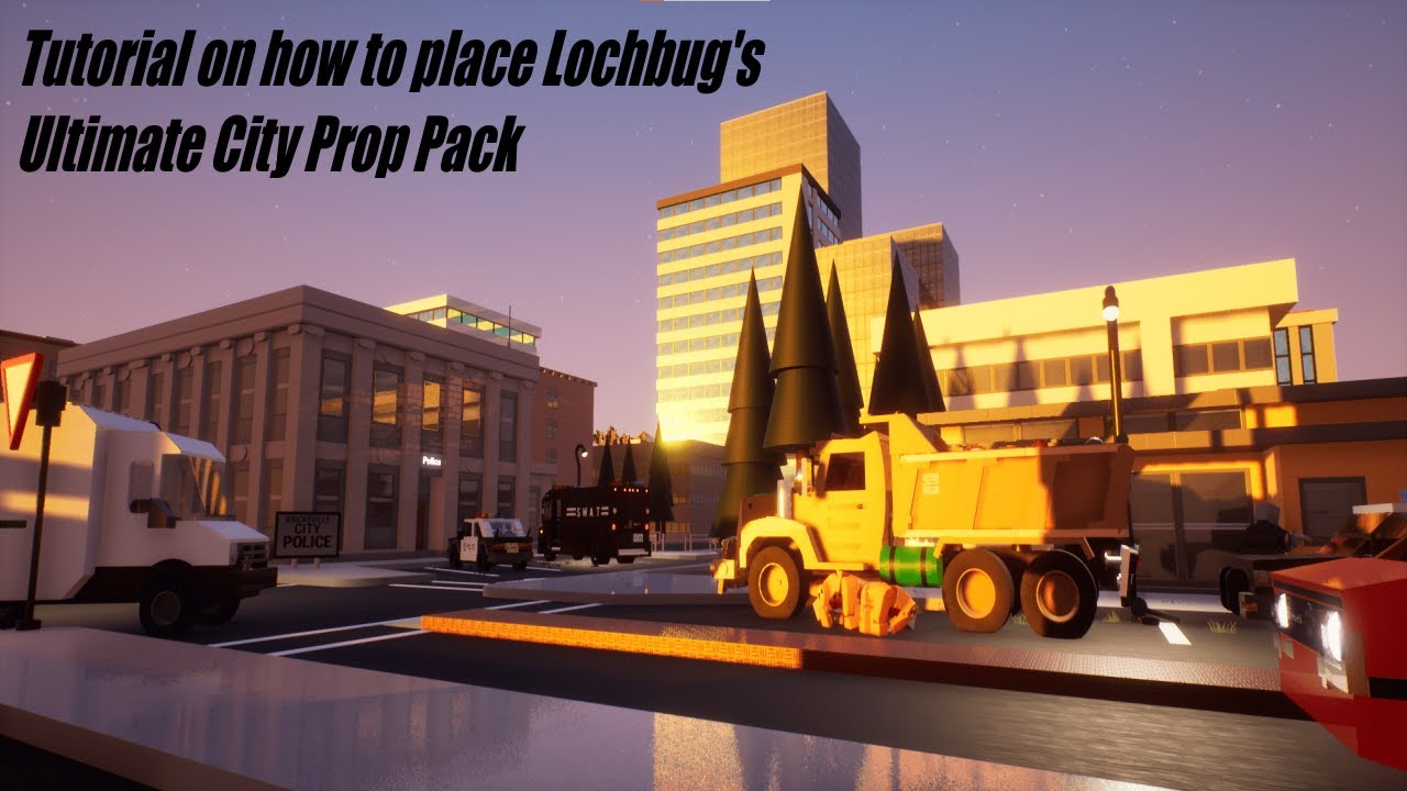Tutorial on how to place Lochbug's Ultimate City Pack Combination - YouTube