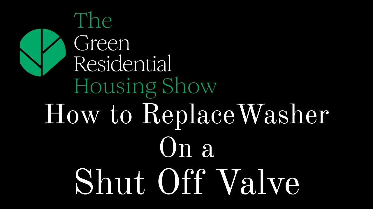 How to Replace The Washer On a Water Shut Off Valve - YouTube