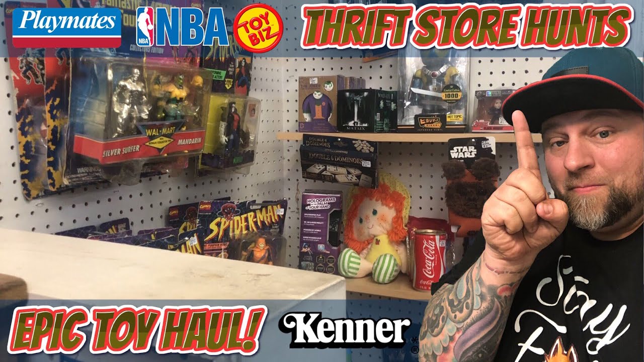 Thrift Store Toy Hunting! Vintage Toy Haul! - YouTube