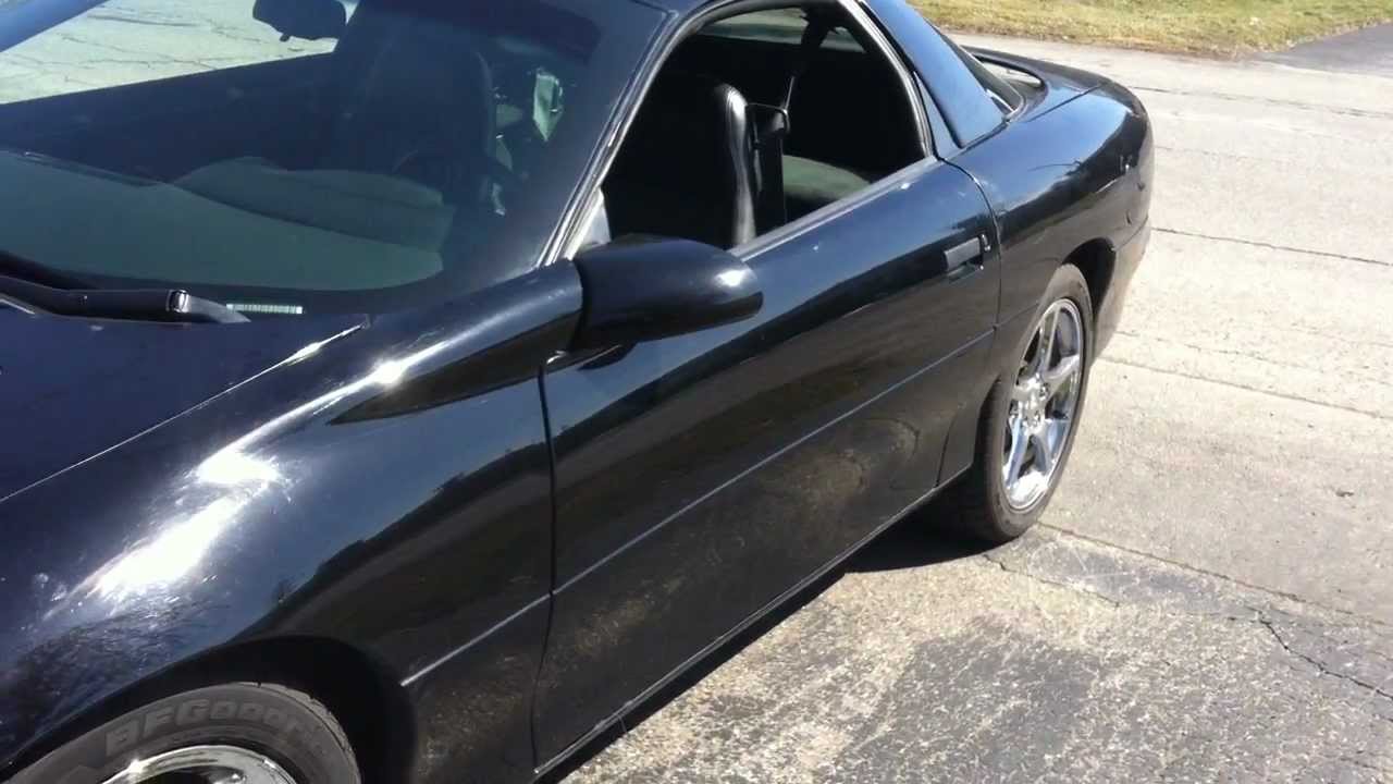 3.8L v6 Camaro heads and cam with exhaust cutout - YouTube