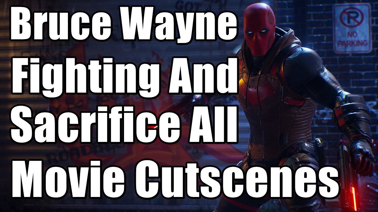 Bruce Wayne Fighting And Sacrifice All Movie Cutscenes | Gotham Knights ...
