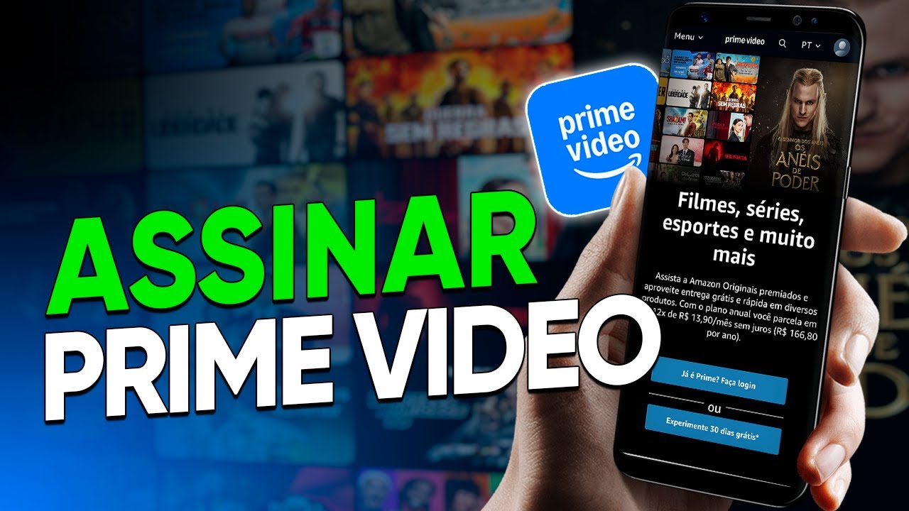 Como ASSINAR o PRIME VIDEO pelo CELULAR em 2025 [passo a passo] - YouTube