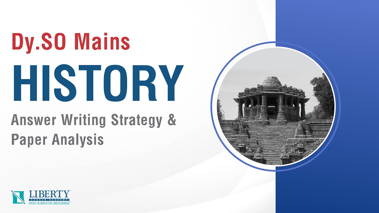 Dy.SO Mains : History / Answer Writing Strategy & 2019 Paper Solution ...