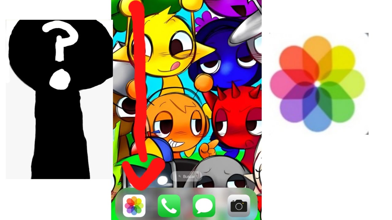 como crear tu propio sprunki en celu en la galería - YouTube