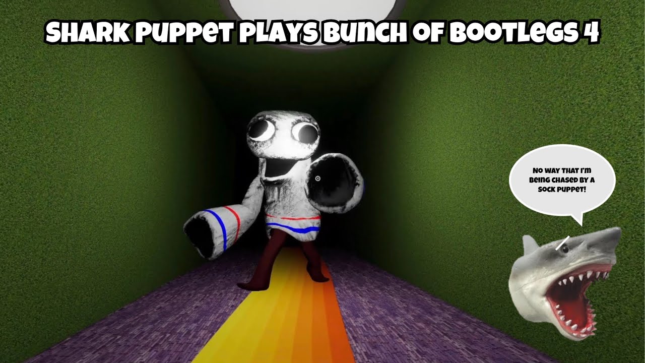 SB Movie: Shark Puppet plays Bunch of Bootlegs 4! - YouTube