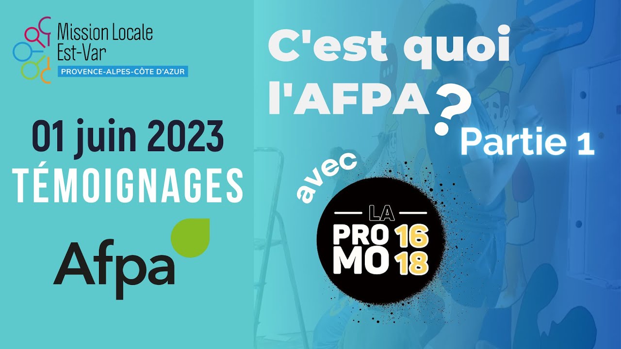 C'est quoi l'AFPA / Partie 1 : Témoignages - YouTube
