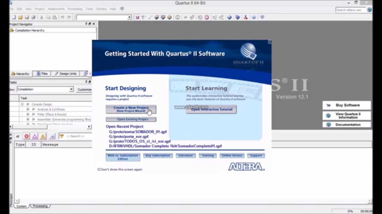 Quartus II - Tutorial Porta XOR - YouTube