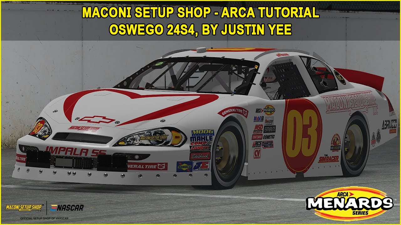 iRacing ARCA Oswego Guide to Qualifying and Race 24S4 - YouTube