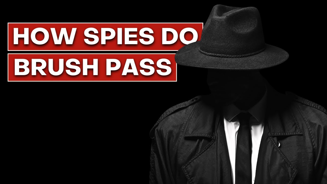 Here's How Spies Do a "Brush Pass" - YouTube
