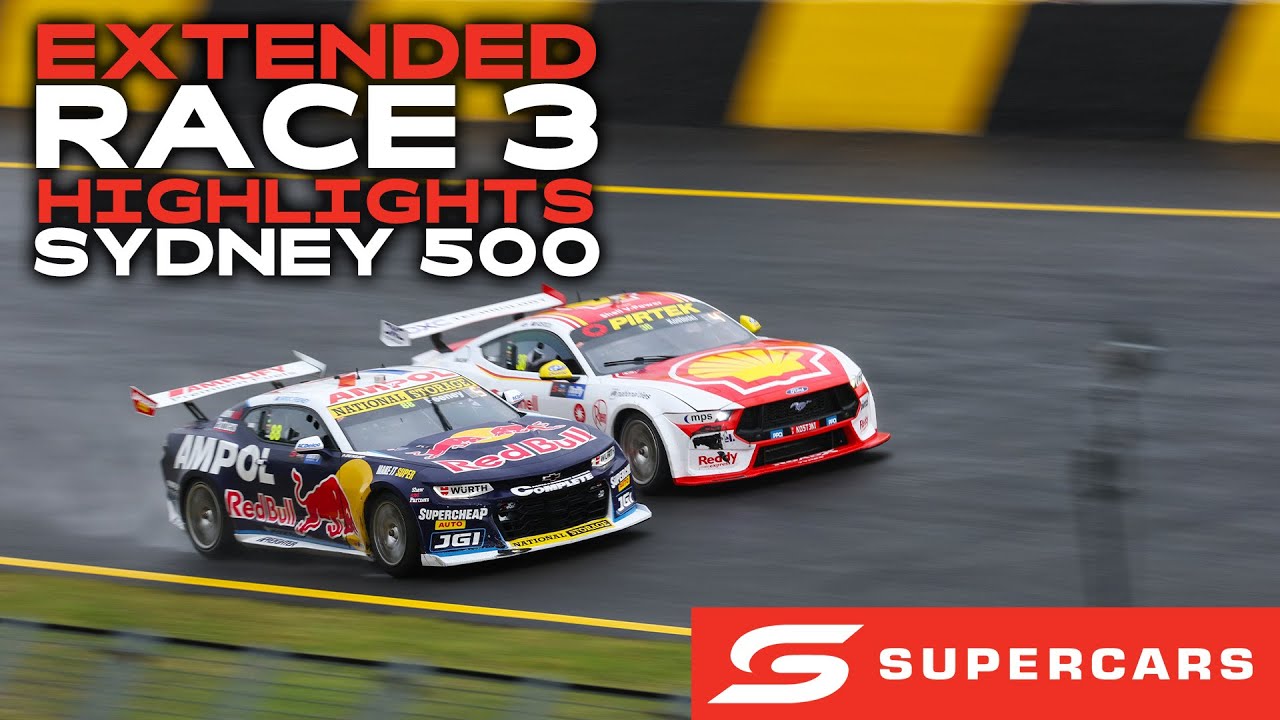 Race 3 Extended Highlights - Thrifty Sydney 500 Opening Round | 2025 ...