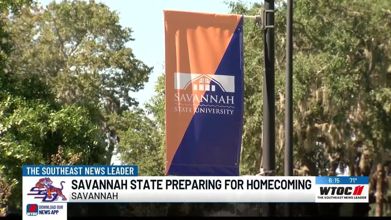 Savannah State University prepares for homecoming week festivities ...