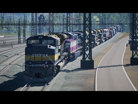 Retired custom locomotive liveries in Train Sim World 4 - YouTube