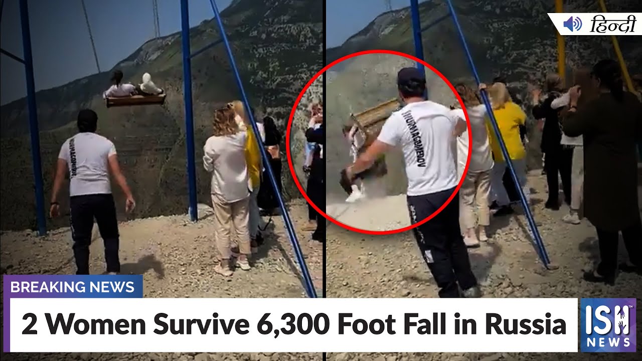2 Women Survive 6,300 Foot Fall in Russia - YouTube