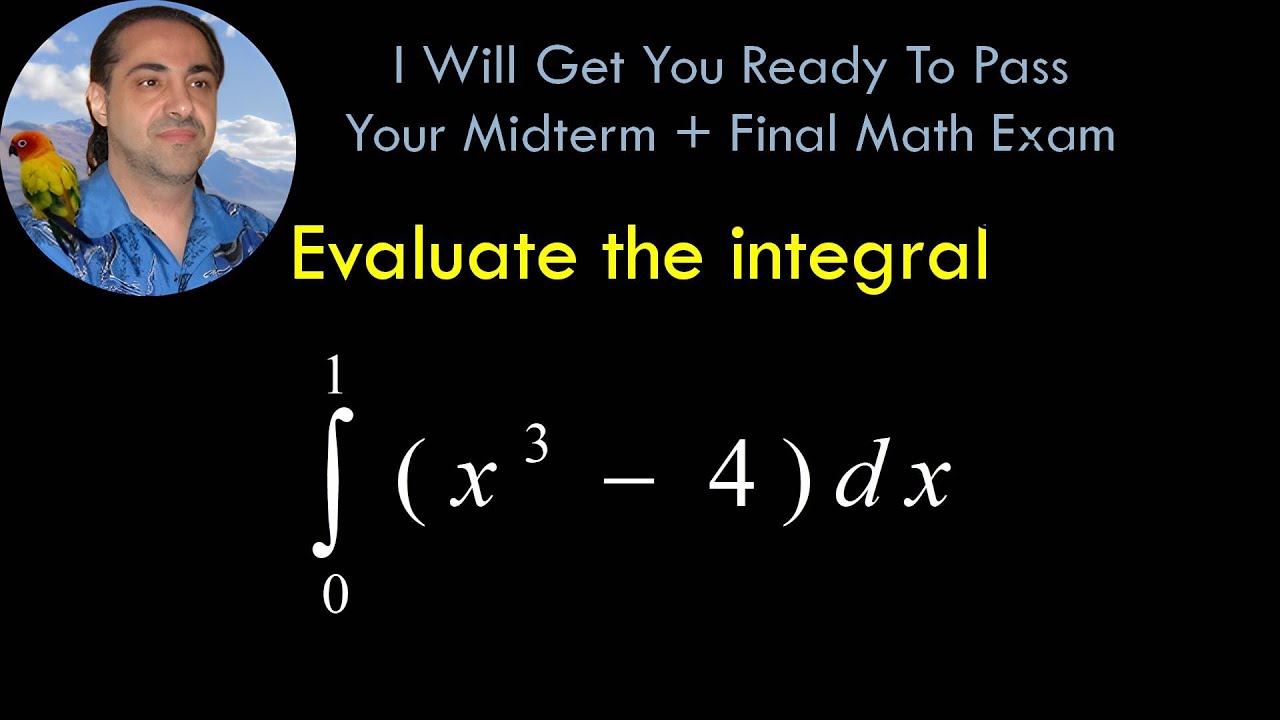 Evaluate The Integral Of X 3 4dx Over 0 1 YouTube evaluate-the-integral-of-x-3-4dx-over-0-1-youtube