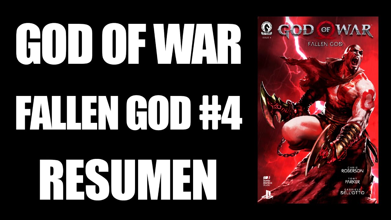 GOD OF WAR FALLEN GOD #4 (Dios caído) COMIC | Lo que paso con Kratos ...
