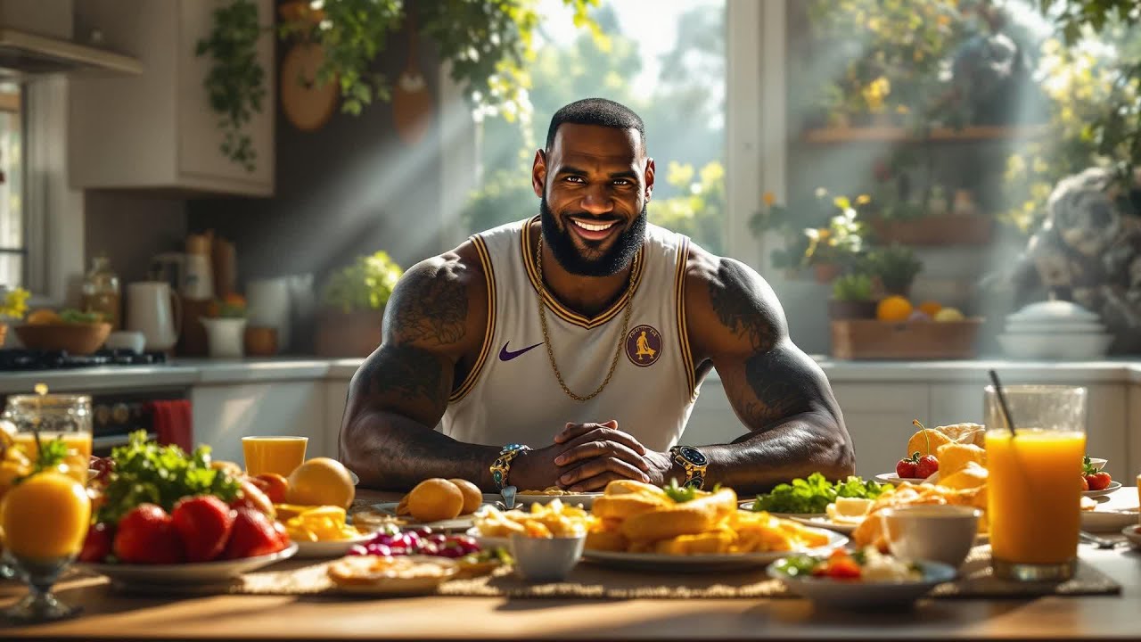 A Day in the Life of LeBron James: Basketball Training, Games, and ...