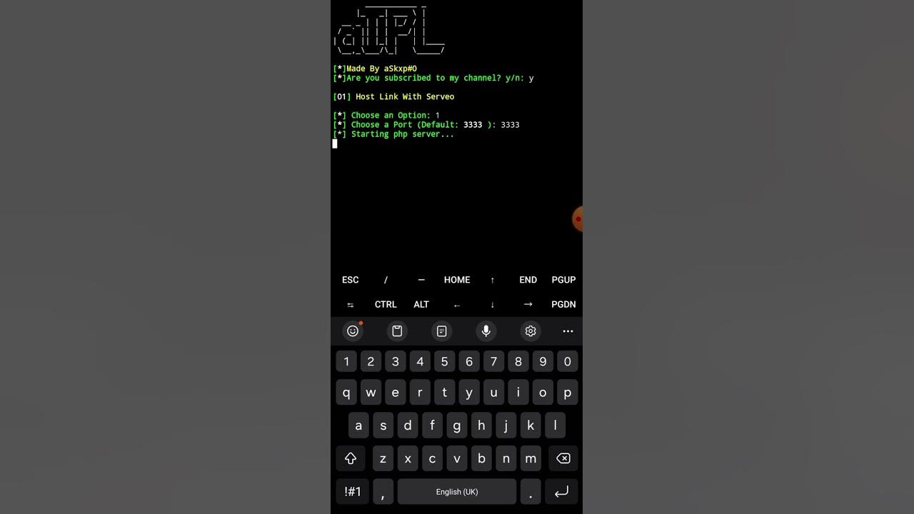 Termux Ip Logger Termux Termuxtutorial Youtube