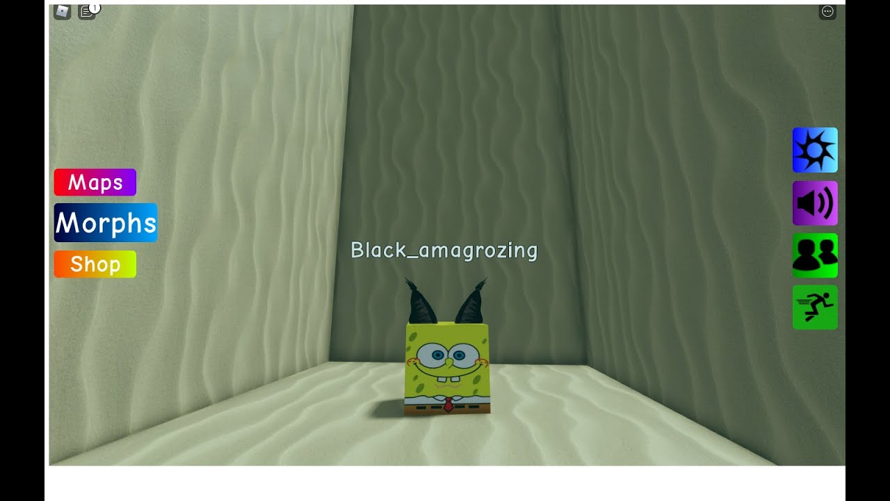 Roblox Find The Floppa Morphs. How To Get Sponge Floppa (In Water Map ...
