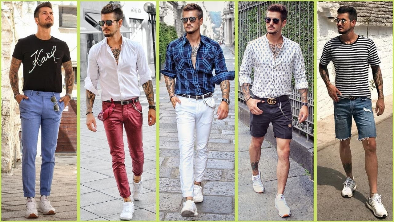 NEW MEN'S FASHION TRENDS | summer fashon lookbook | men casual outfit ...