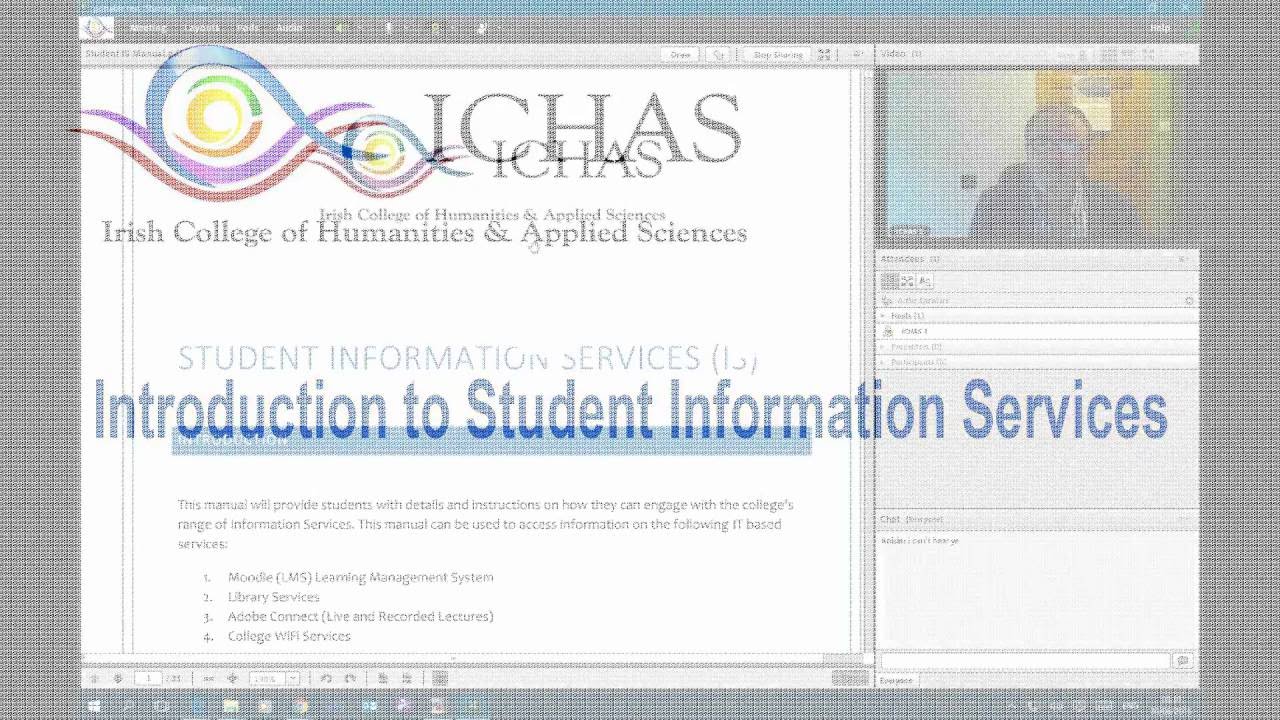 ICHAS Introduction to Student Information Services - YouTube