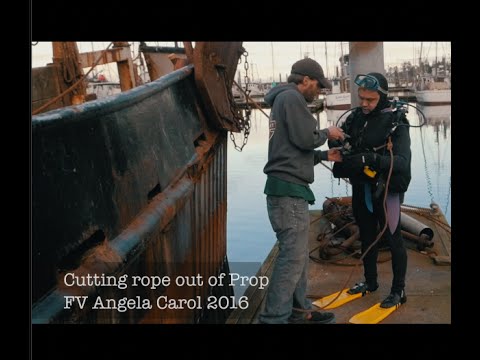 Cutting rope out of prop - YouTube