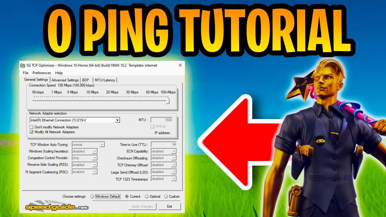 How To Get 0 PING In Fortnite Chapter 5! (0 Ping Guide) - YouTube