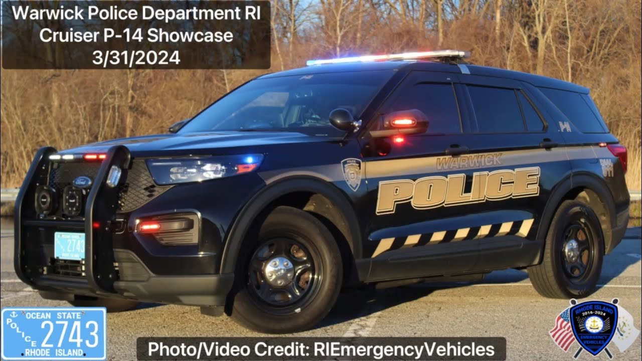 Warwick Police Department RI Cruiser P-14 Showcase - YouTube