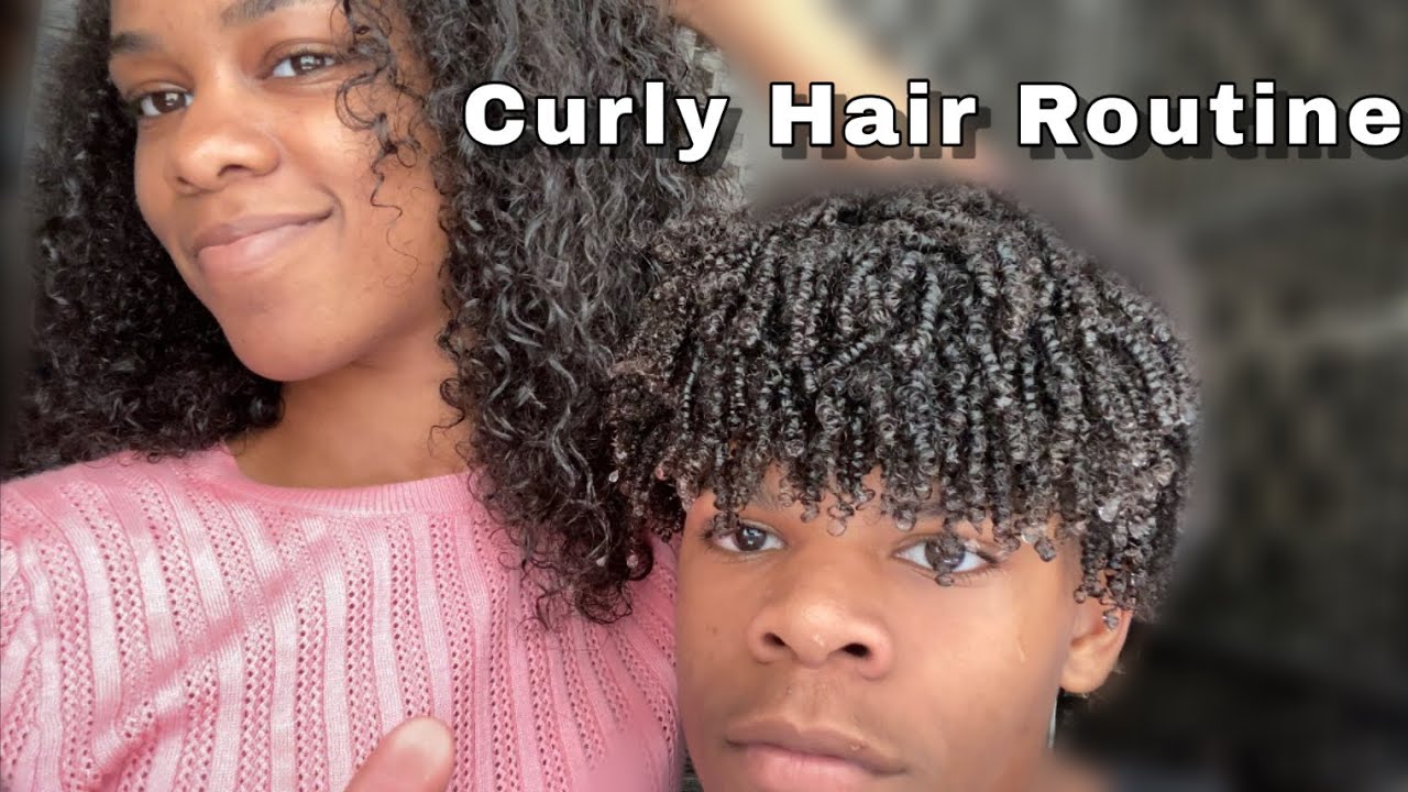 Hair Routine ft My Brother! (Natural Hair) - YouTube