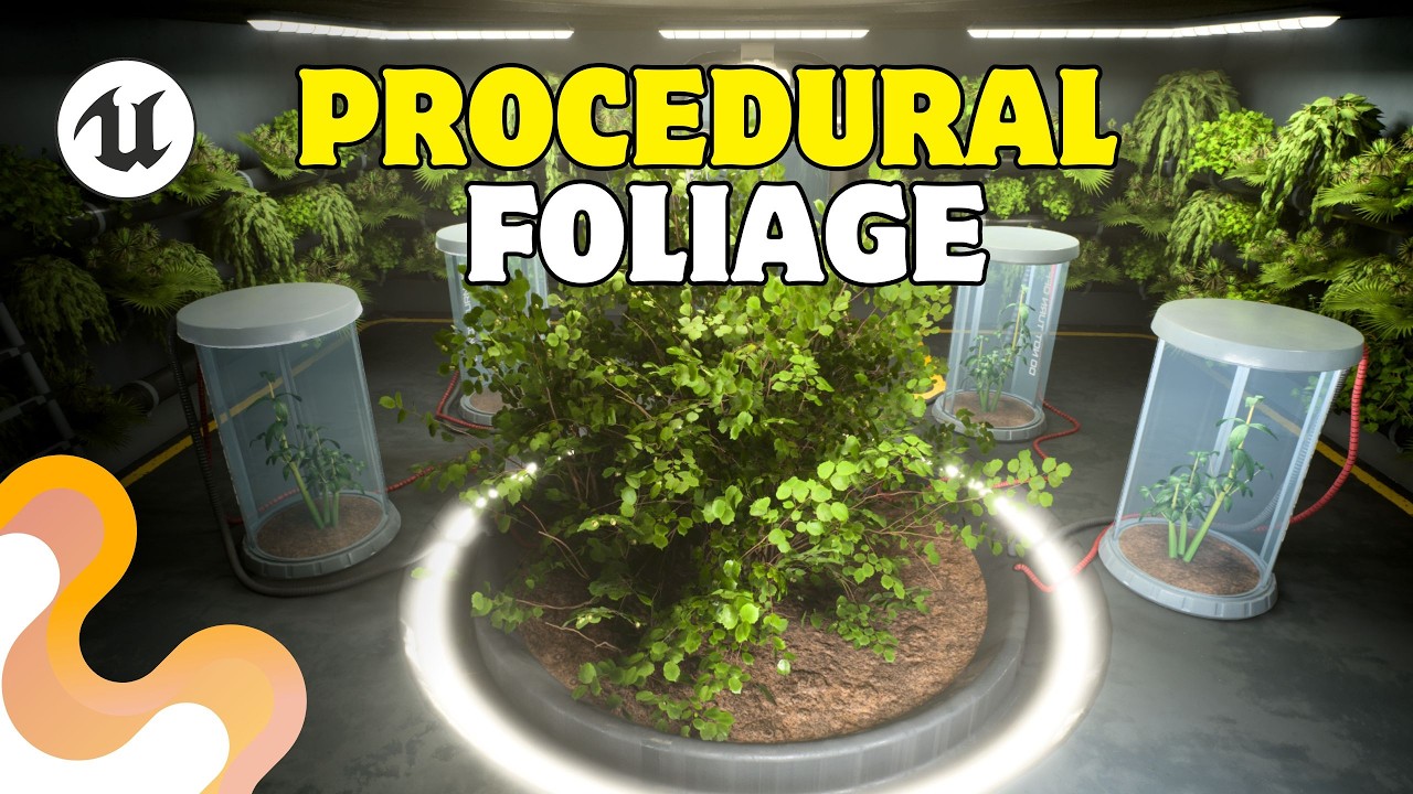 New PROCEDURAL Vegetation/Foliage Editor Tutorial | Unreal Engine 5.7 ...