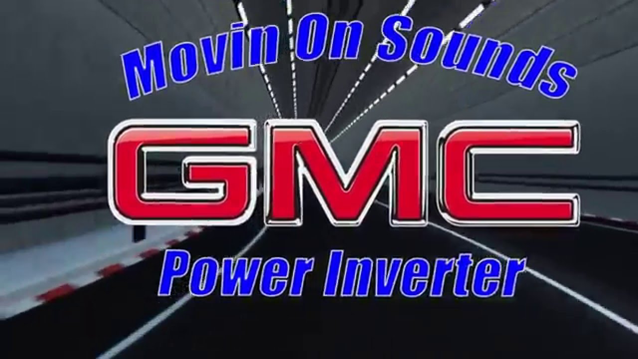 GMC Box Truck with Power Inverter - YouTube