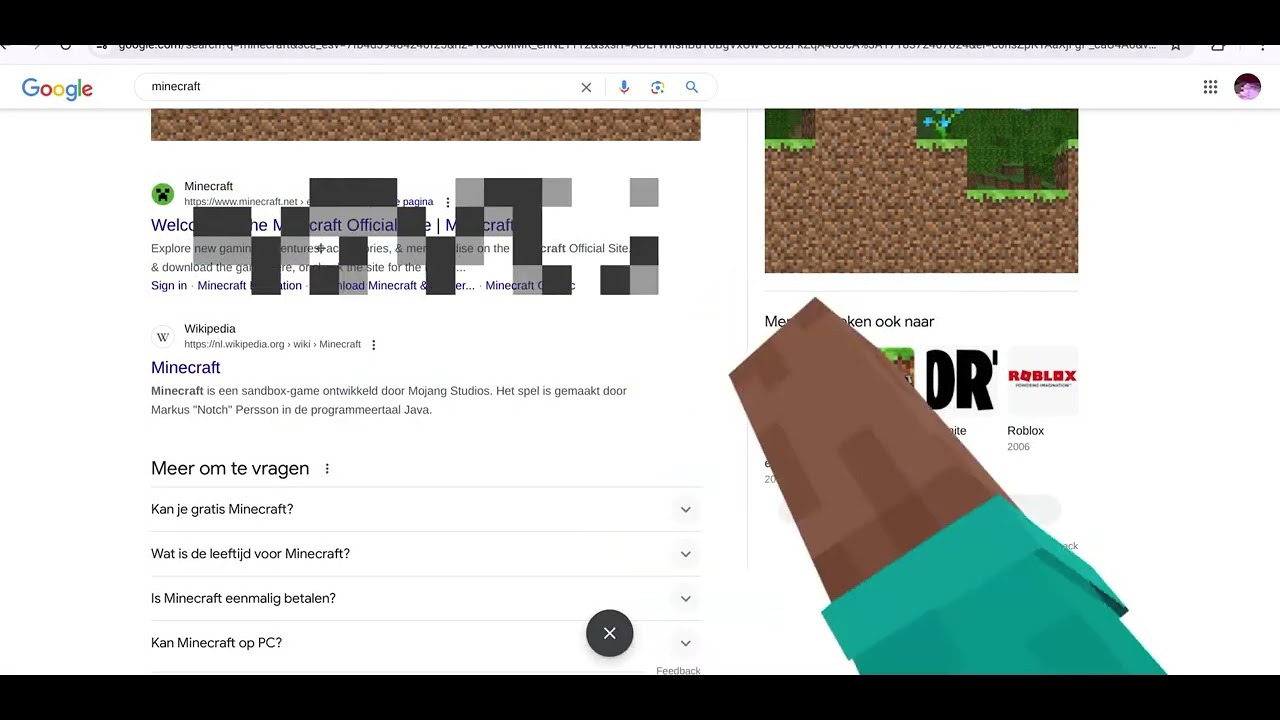 Minecraft Google - YouTube