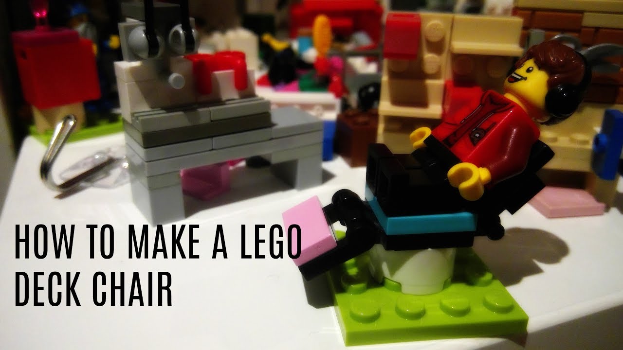 How to make a Lego Deck Chair - YouTube