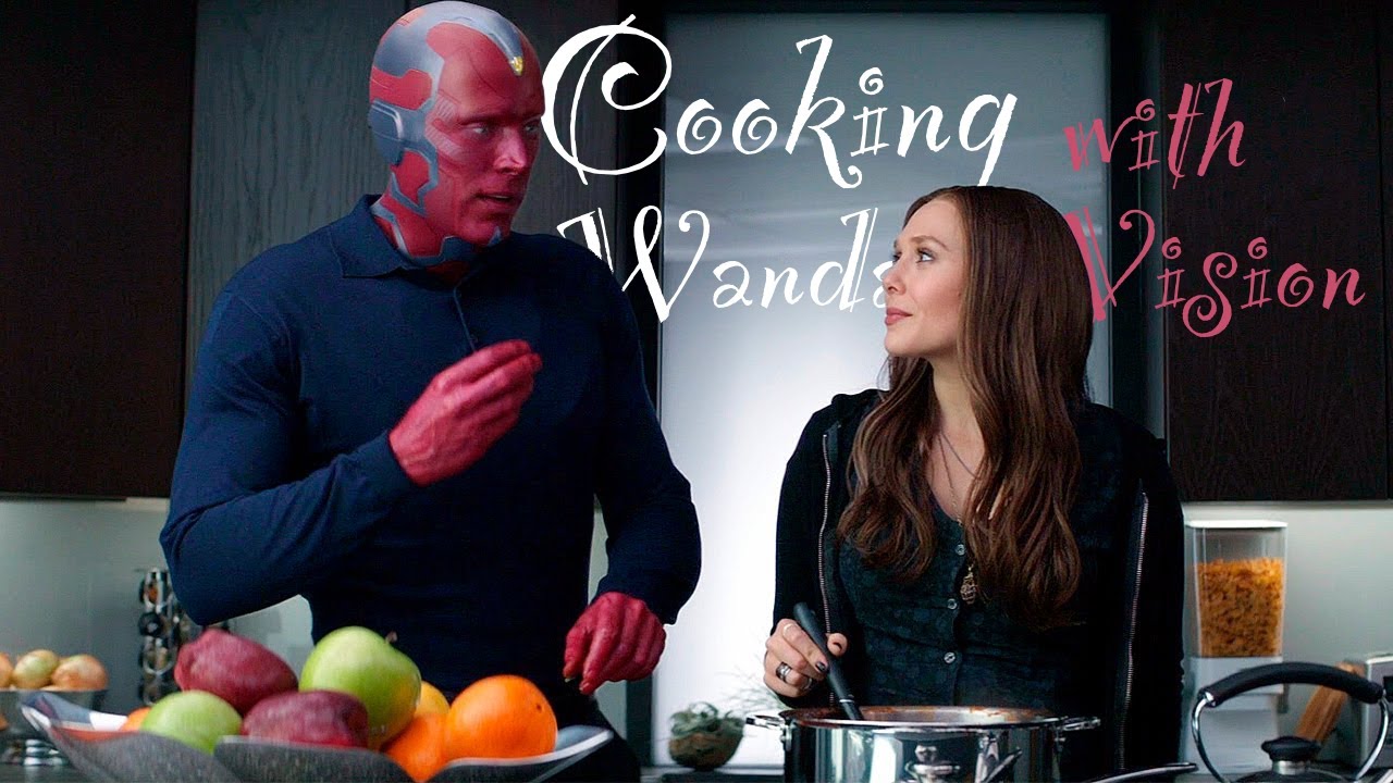 Cooking with Wanda and Vision 🍳 Marvel Ambience ASMR (with talking ...