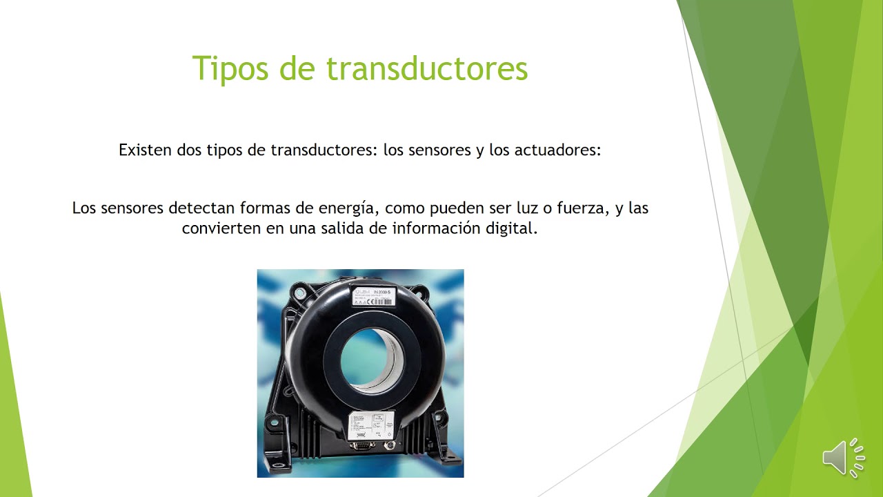 definición de transductor - YouTube