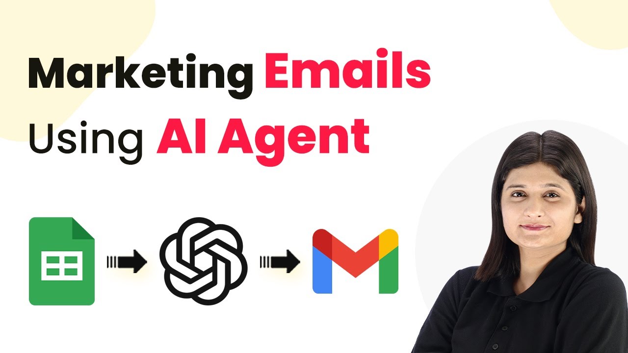 How to Automate Marketing Emails Using AI Agent - YouTube