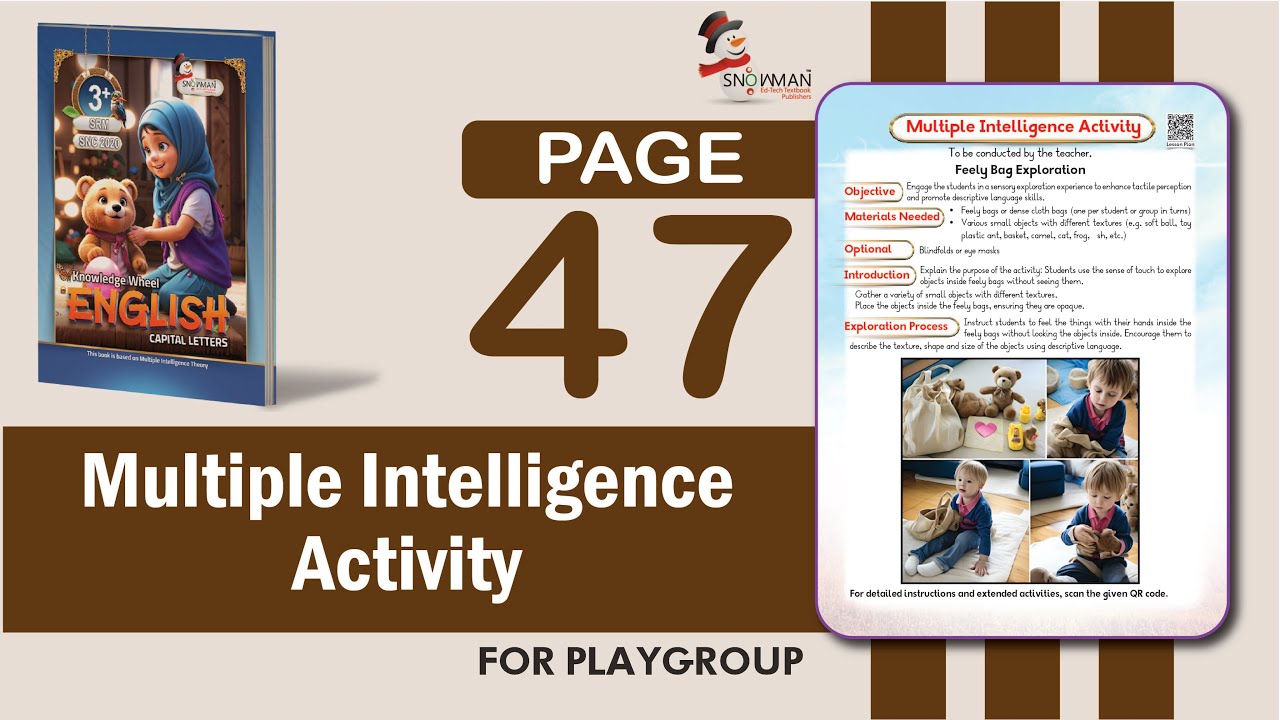 Multiple Intelligence Activity | Learn Letters A to Z | Book Page No. 47 | Fun Learning A-Z ...