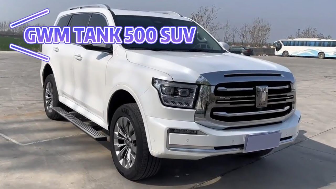 Chinese GWM TANK 500 SUV 4 Wheel 5 Seats New Cars Petrol Vehicle 9 AT ...