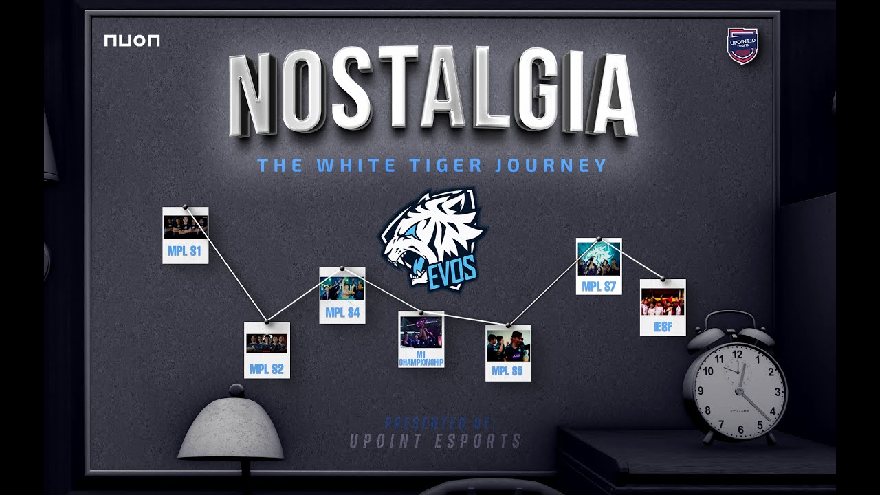 UPOINT ESPORTS NOSTALGIA - THE WHITE TIGER JOURNEY | EVOS ESPORTS ...